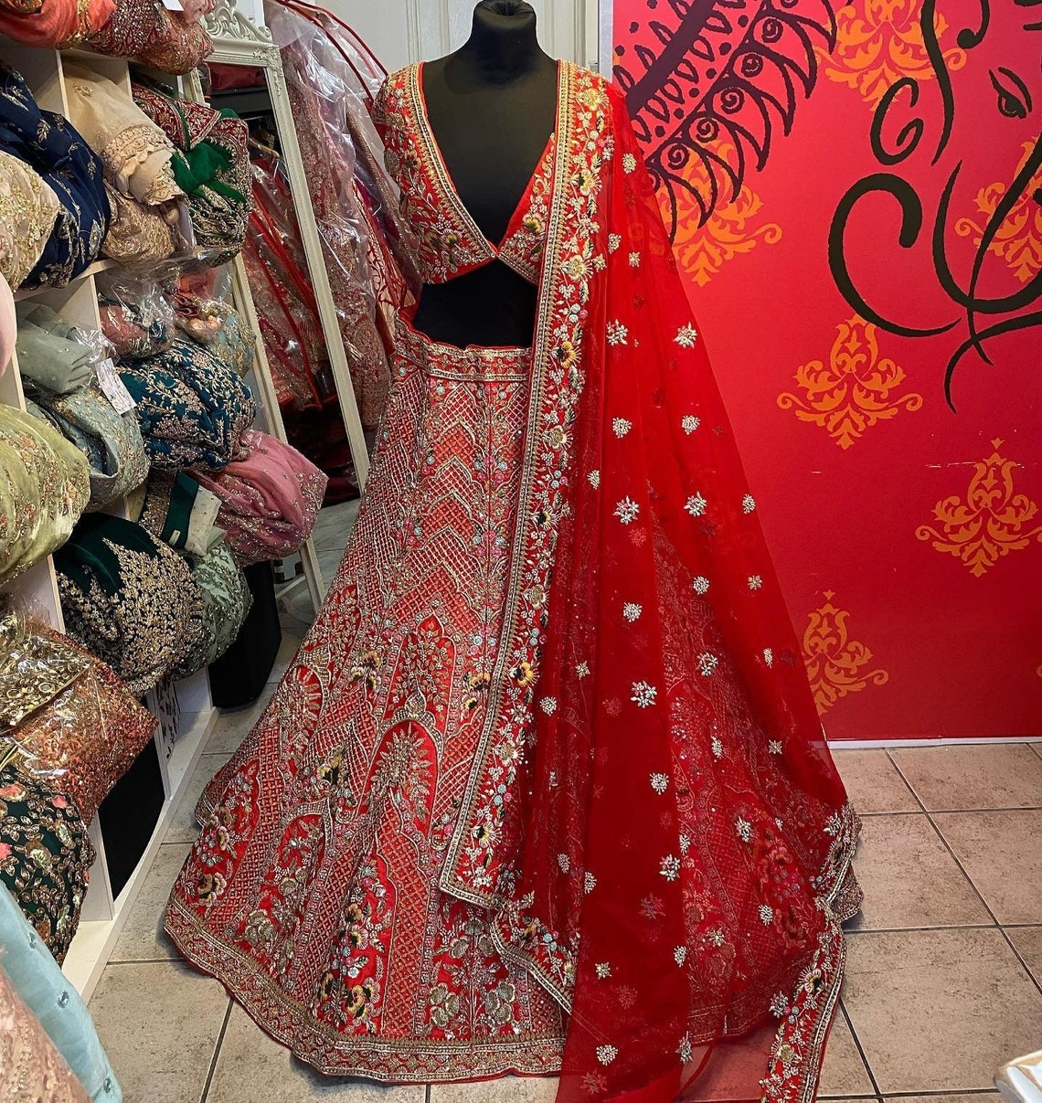 Payal Keyal Hand Crafted Designer Bridal Lehenga for Women - Etsy