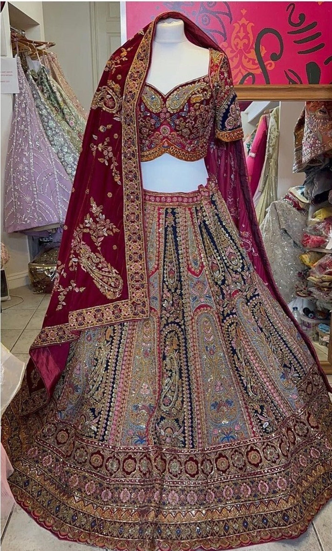 Marwar Couture Lehenga - Etsy