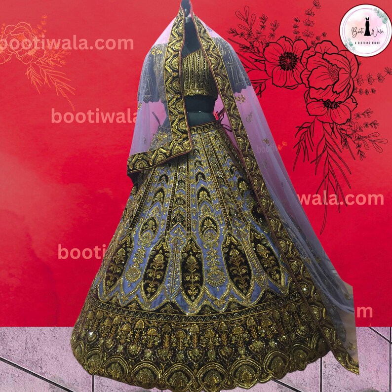 Payal Keyal Latest Designer Bridal Lehenga - Etsy