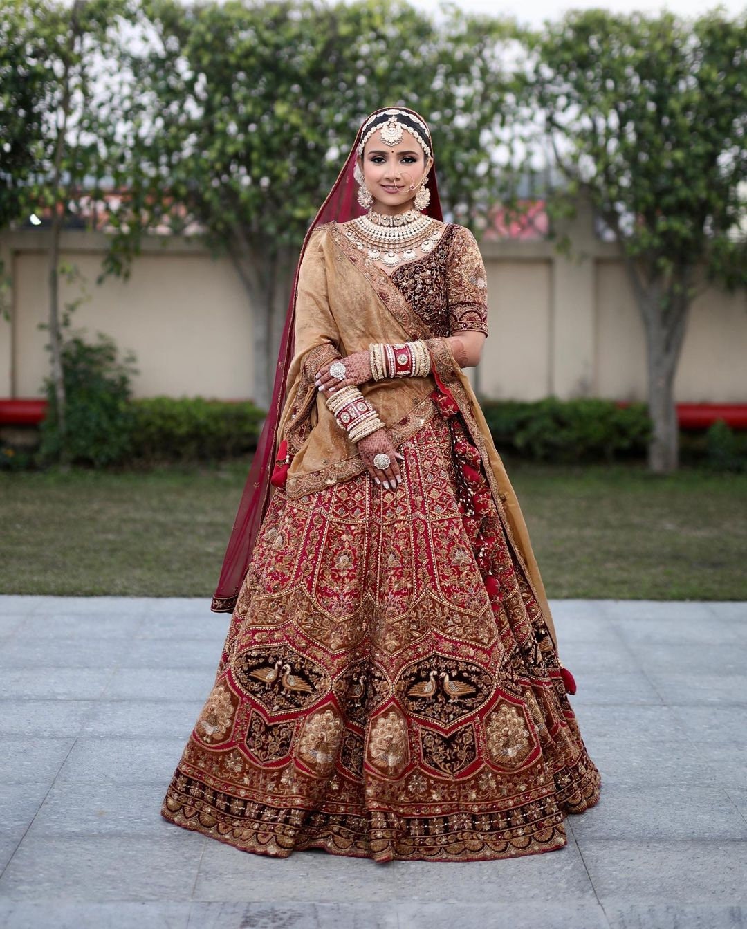 Marwar Couture Bridal Lehenga Peacock Design - Etsy