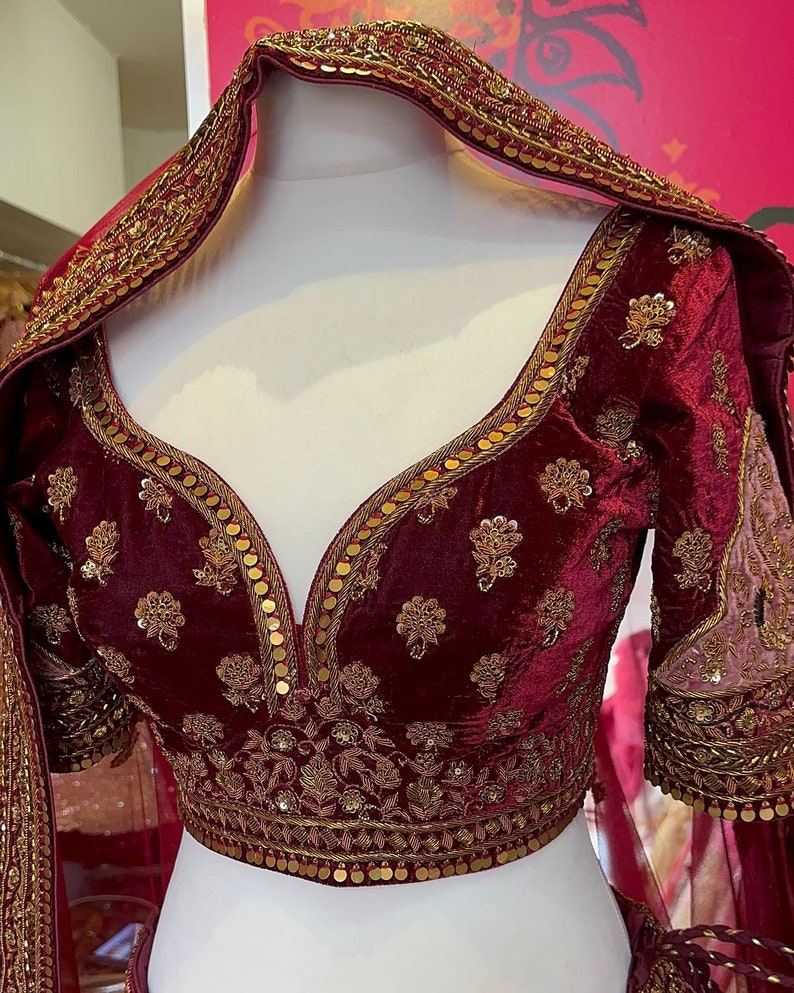 Marwar Couture Bridal Lehenga Peacock Design - Etsy