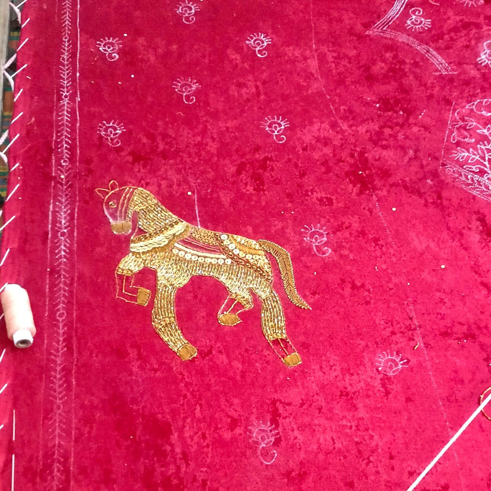 Manish Malhotra Inspire Designer Velvet Sherwani Maroon Zari Work ...
