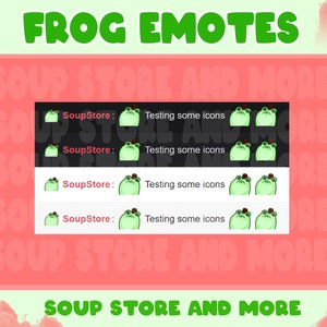 Sus Frog Emote - Twitch Emote - Twitch, Discord - Etsy