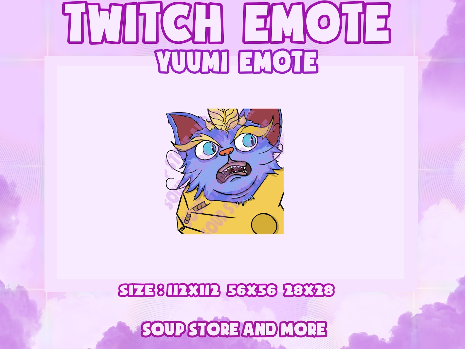 Yuumi Emote for Twitch, League of Legends, Twitch, Discord, Youtube - Etsy