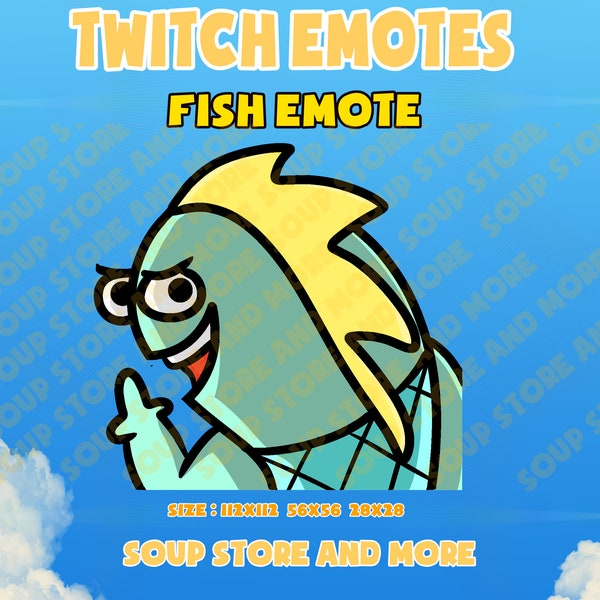 Fish Emote - Etsy