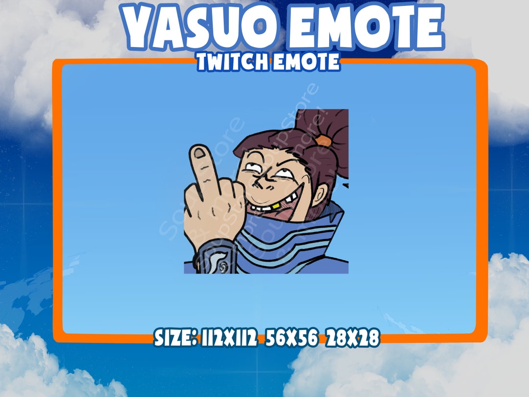 Mastery 7 Yasuo Twitch Emote / League of Legends / Twitch, Discord ...