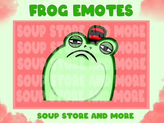Sus Frog Emote Twitch Emote Twitch Discord - Etsy