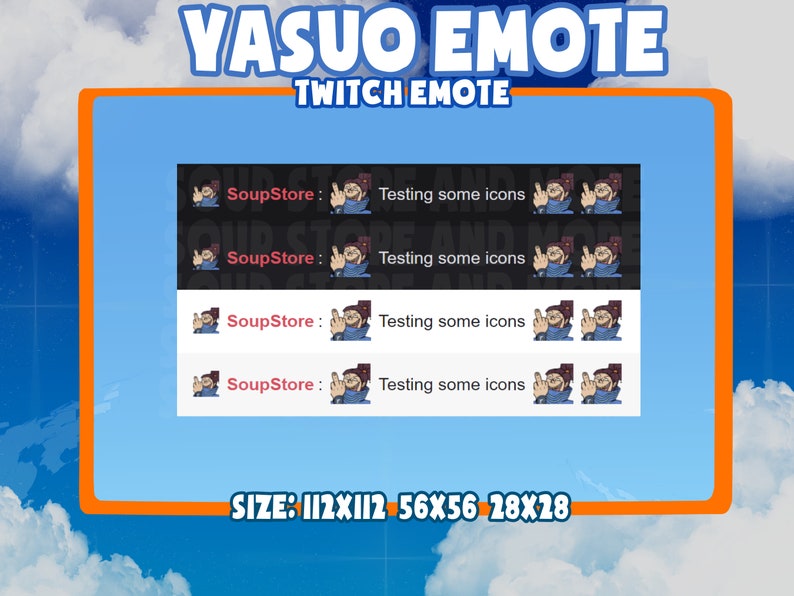 Mastery 7 Yasuo Twitch Emote / League of Legends / Twitch, Discord ...