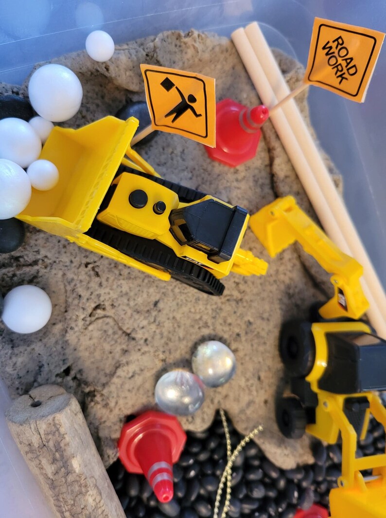 Construction Sensory Kit - Etsy