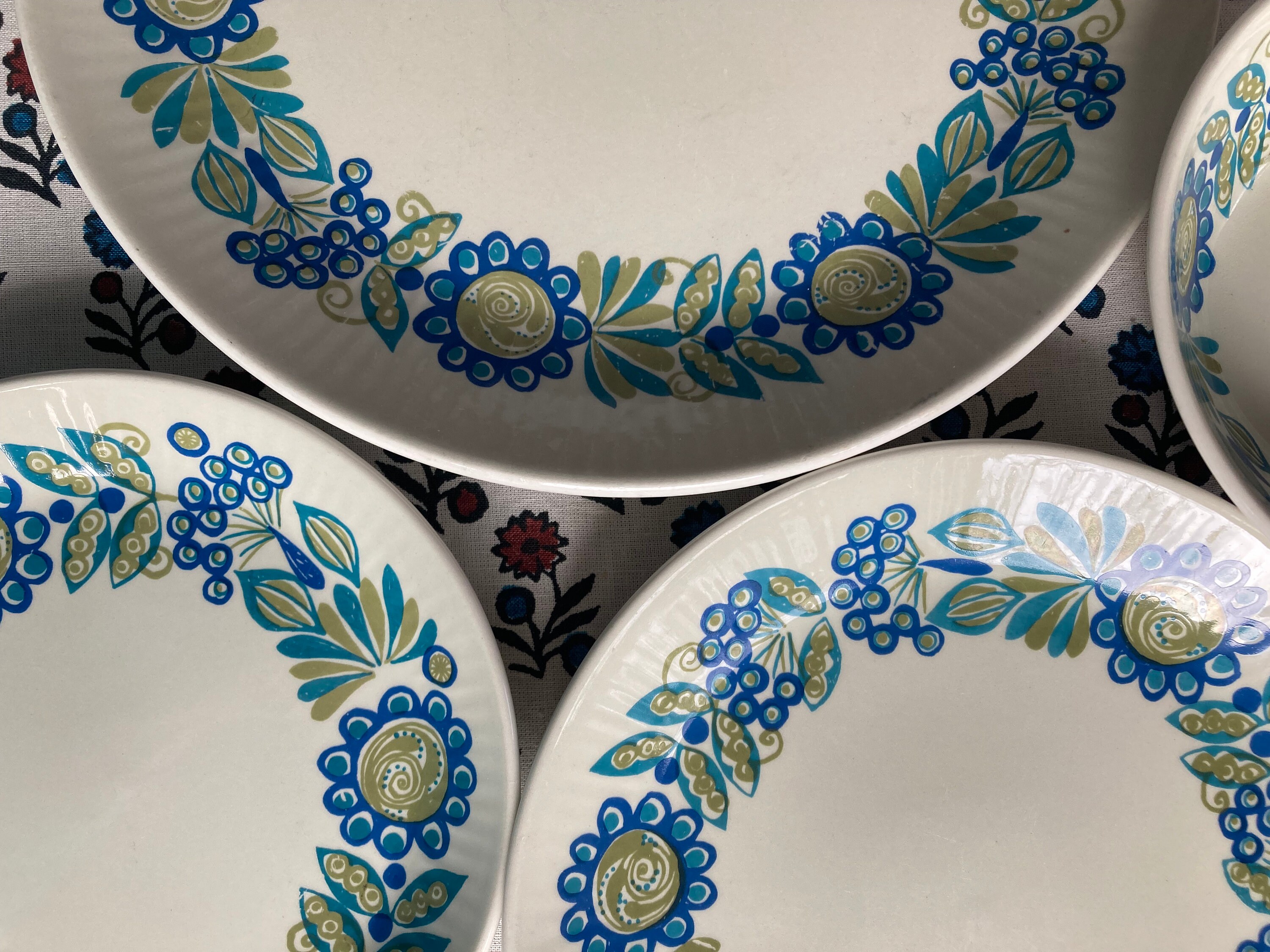 Vintage Figgjo Flint Dinnerware / Tor Viking Pattern / Made in Norway ...