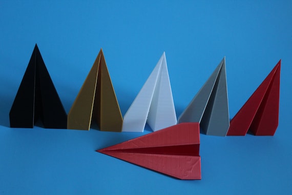 3D Printed Paper Planes - Etsy