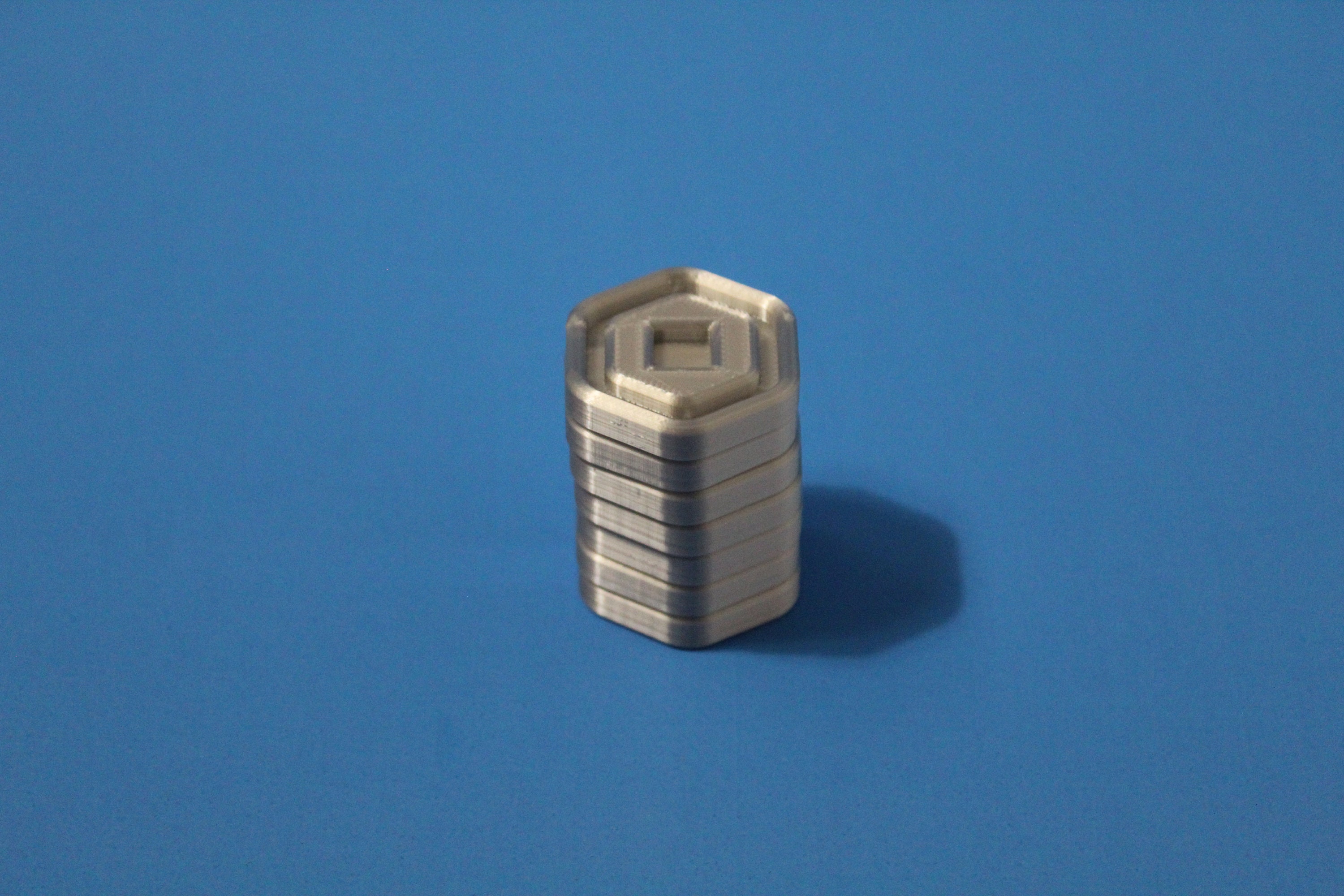 3D Printed Silver Roblox Robux (7 Coins) - Etsy