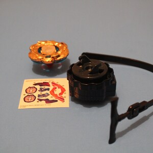 Custom Painted Black and Gold Samurai Pegasus Beyblades - Etsy