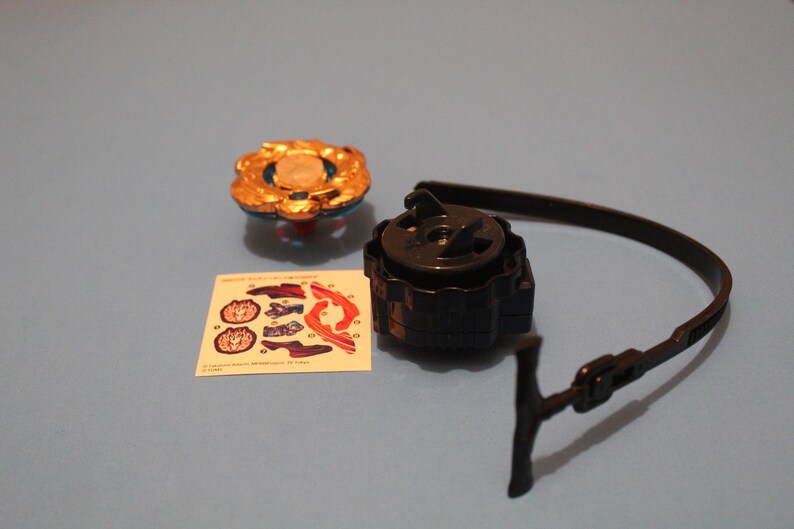 Custom Painted Black and Gold Samurai Pegasus Beyblades - Etsy