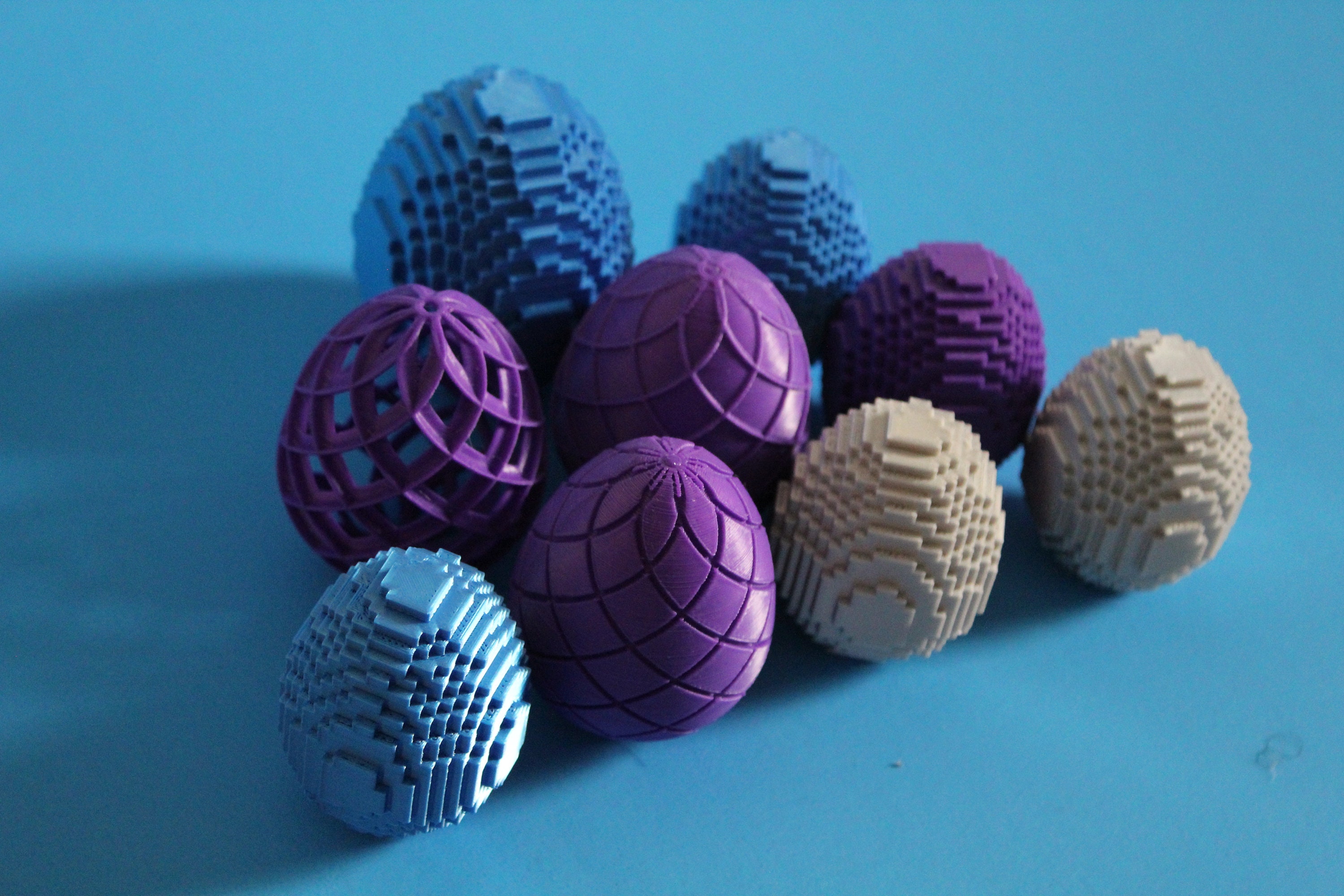 3D Printed Easter Eggs - Etsy