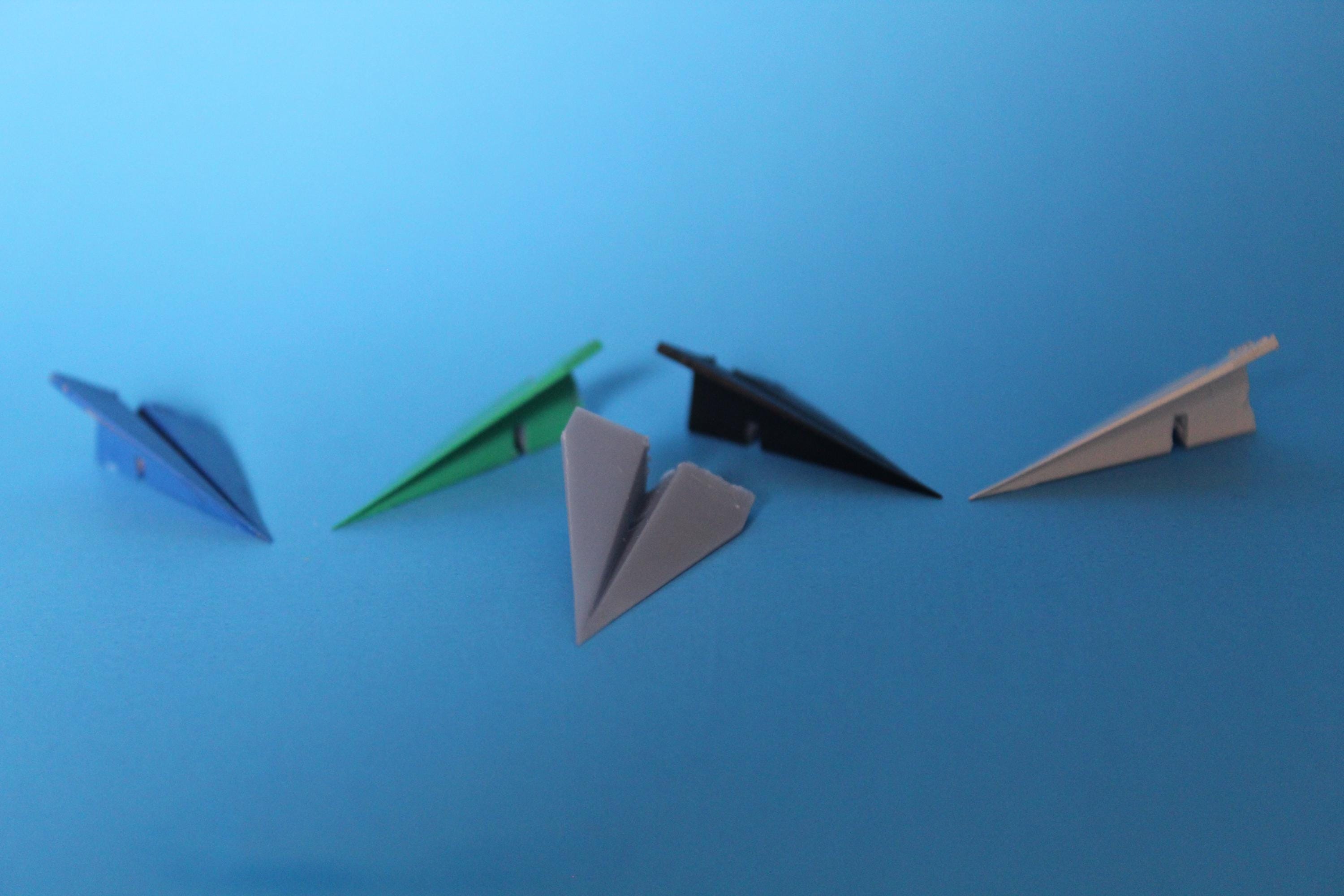 Resin Printed Mini Paper Plane Glass Cup Decorations (12 PACK) - Etsy