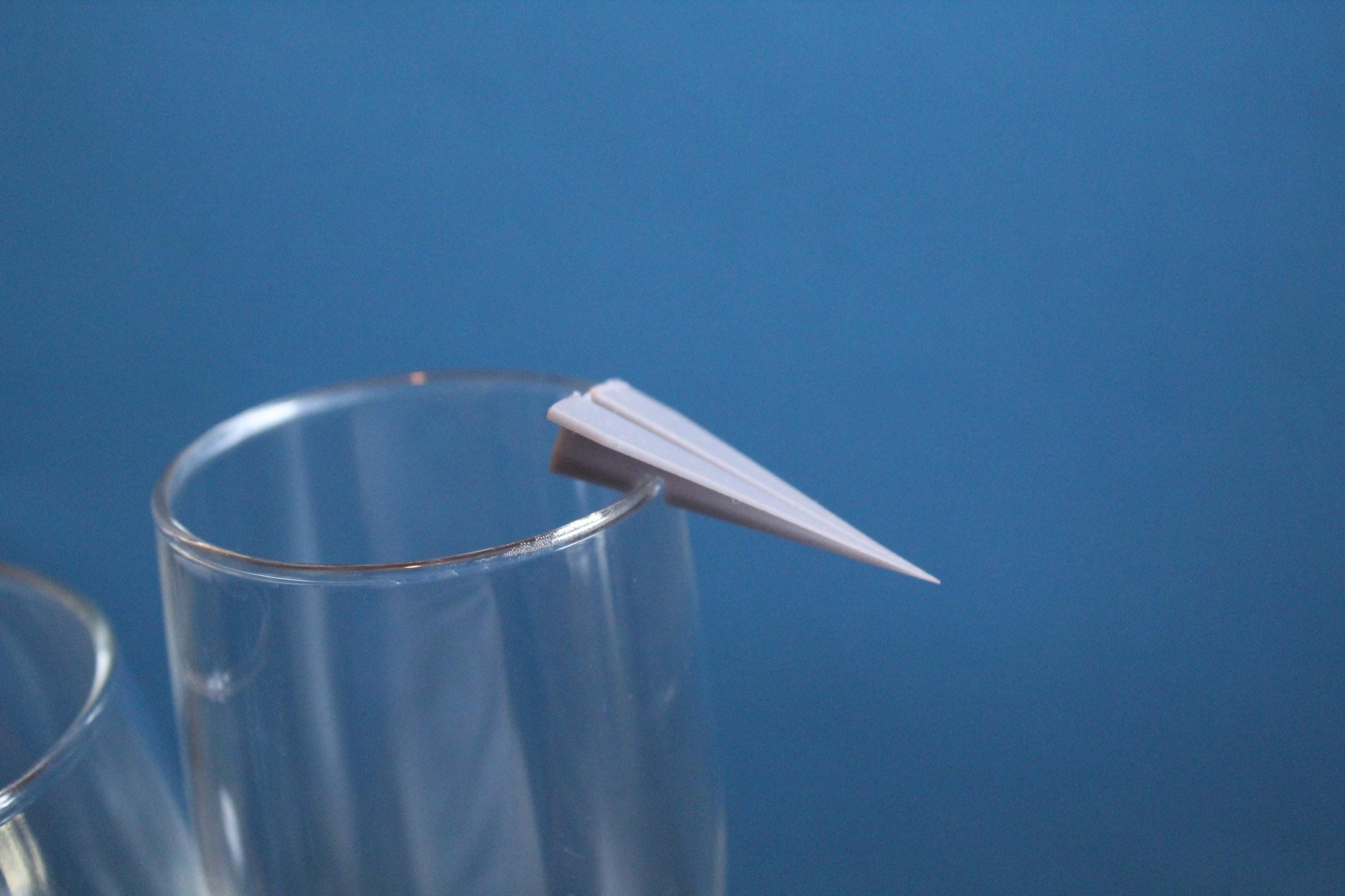 Resin Printed Mini Paper Plane Glass Cup Decorations (12 PACK) - Etsy