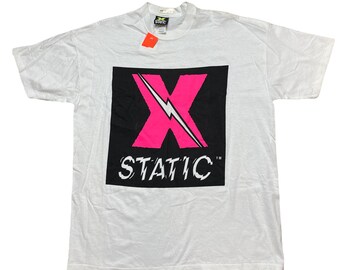 Vintage Static X Shirt - Etsy