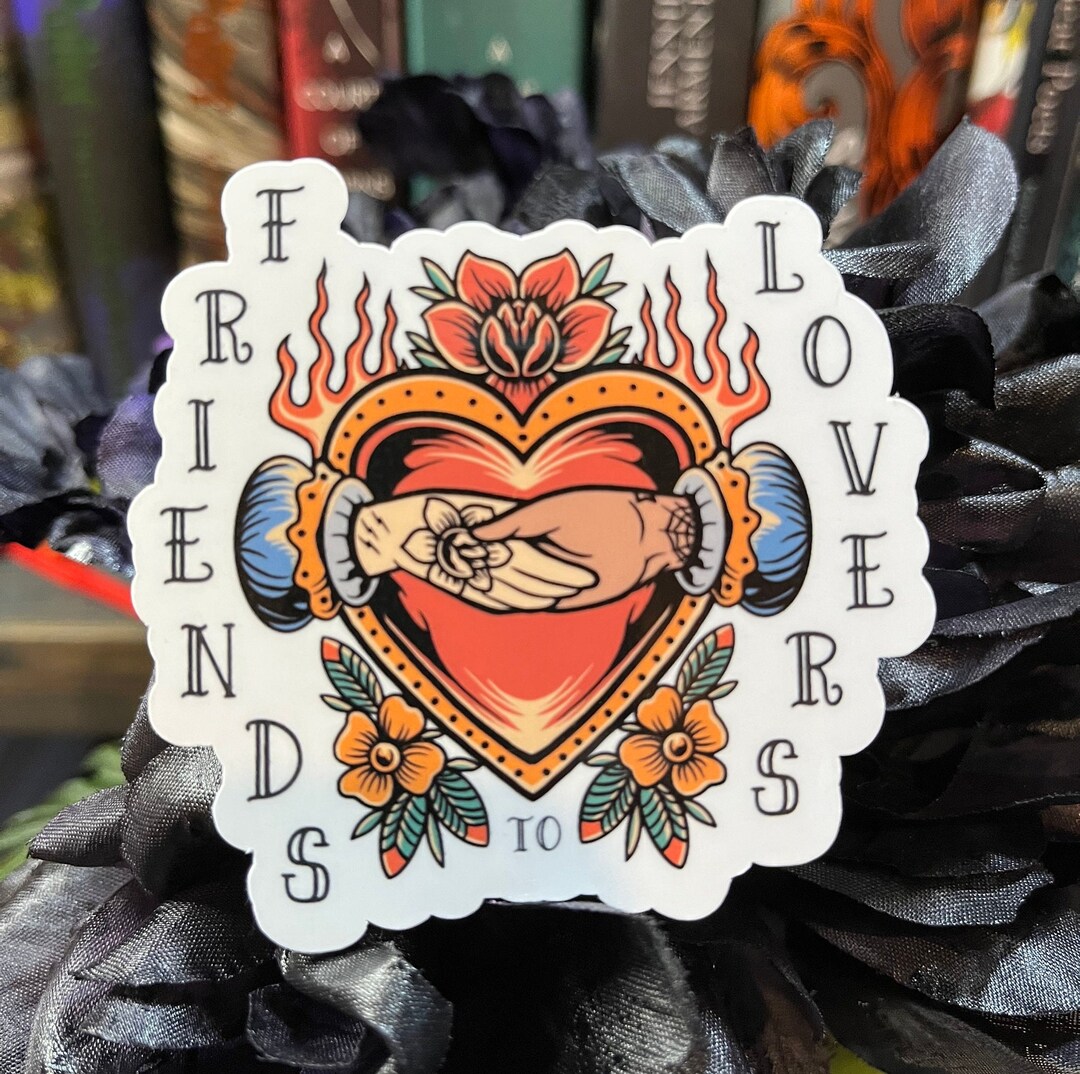 Friends to Lovers Trope Book Trope Bookish Booktok Laptop Decal - Etsy