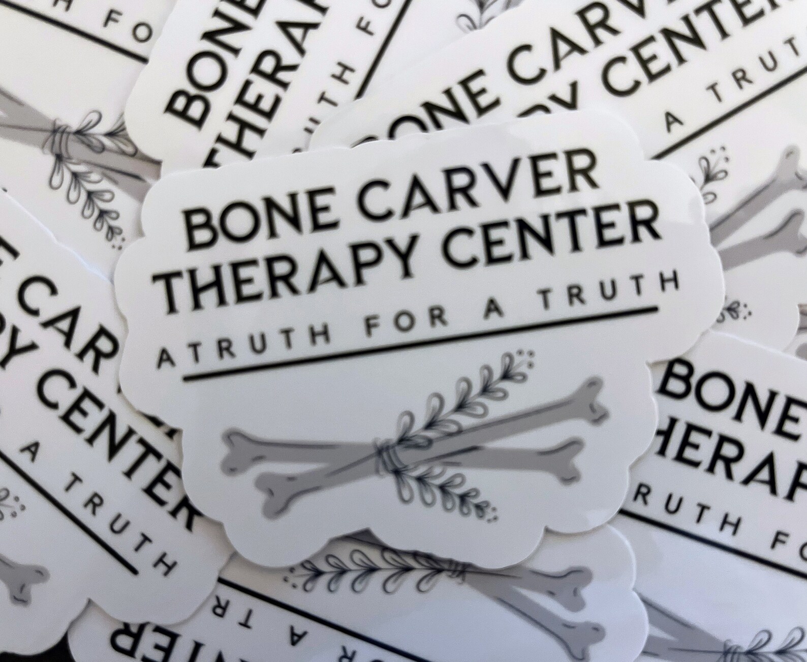 Bone Carver Therapy Center ACOTAR Sticker - Etsy