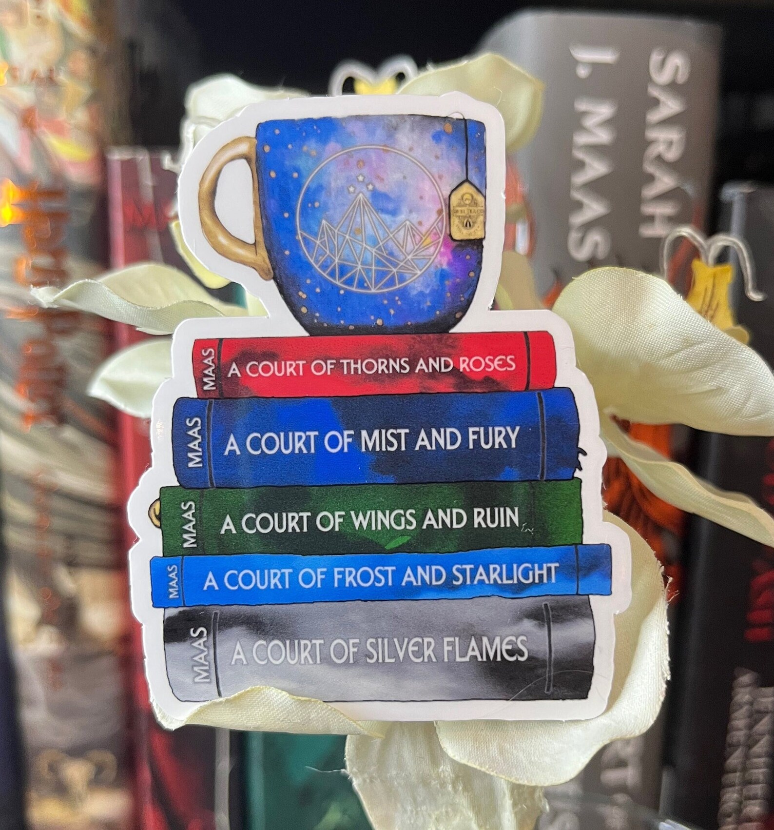 ACOTAR Bookstack ACOTAR Book Stack. Bookish Booktok - Etsy