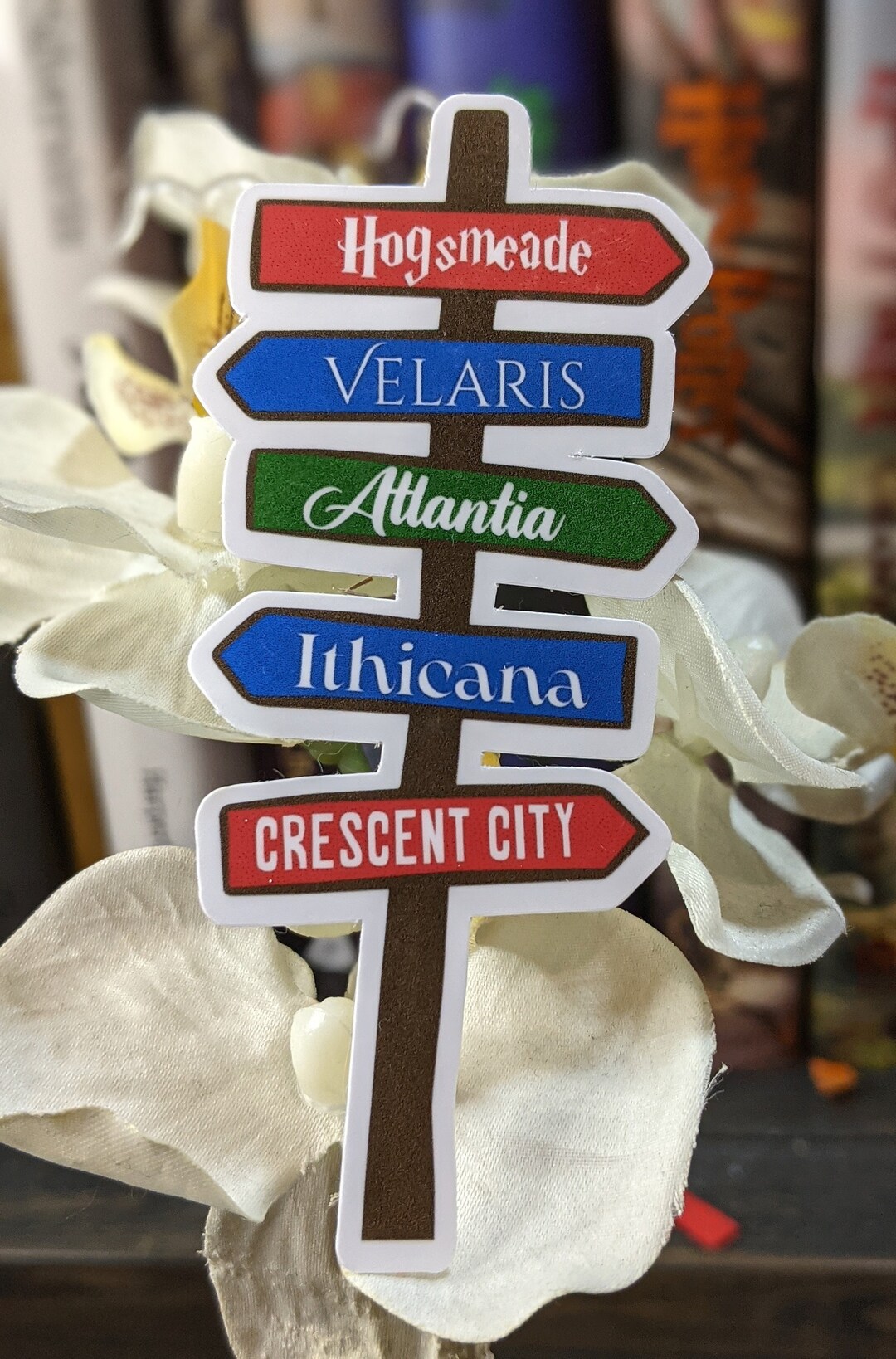 Bookish Street Sign ACOTAR FBAA Bridge Kingdom Crescent City Booktok ...