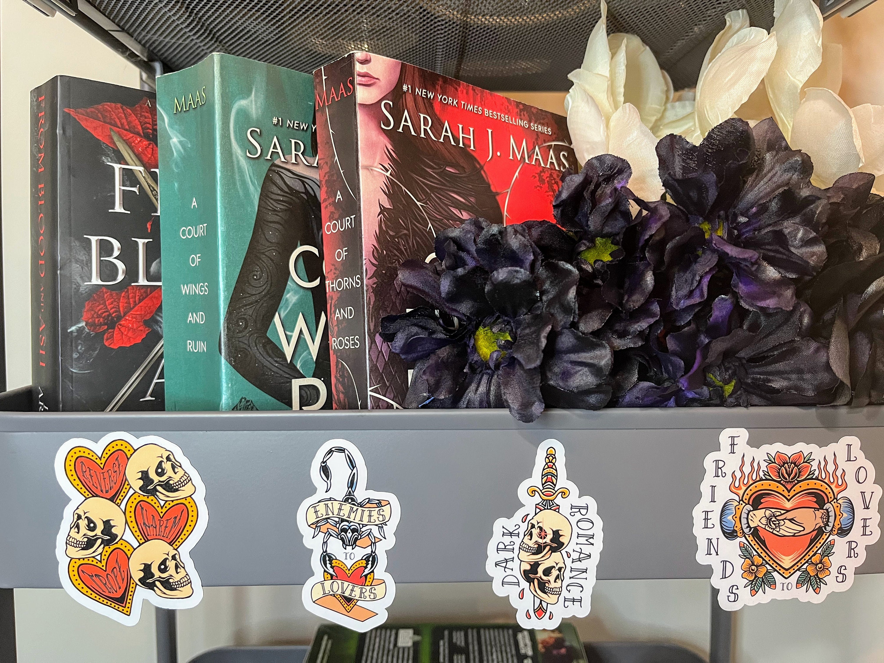 Bookish Magnet Book Cart Magnet ANY Design in the Shop - Etsy