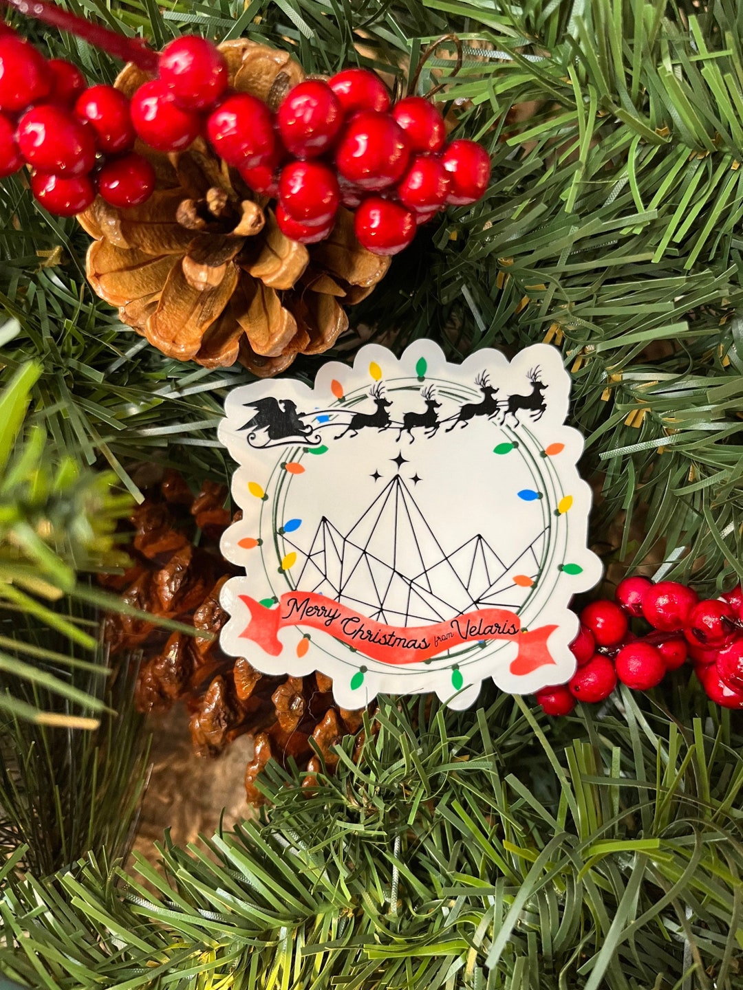 Merry Christmas From Velaris ACOTAR ACOTAR Christmas Winter Solstice ...