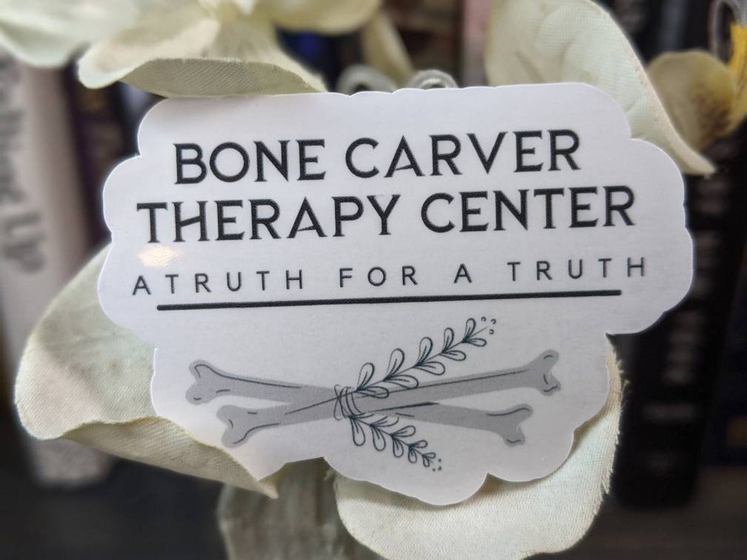 Bone Carver Therapy Center ACOTAR Sticker - Etsy
