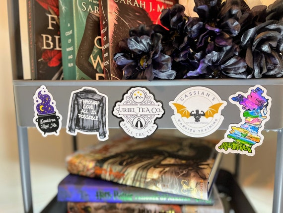Bookish Magnet Book Cart Magnet ANY Design in the Shop - Etsy