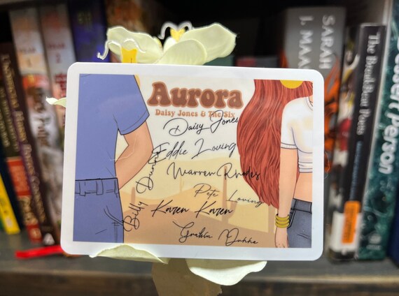 Aurora Tour Poster Album Cover Daisy Jones and the Six - Etsy Polska