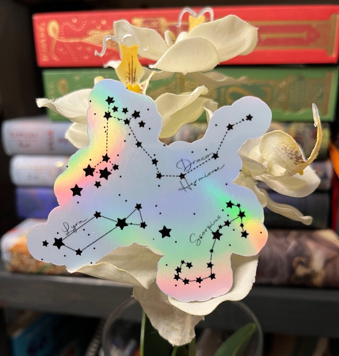 Dramione Family Constellations Dramione Hallographic Sticker Fanfiction ...