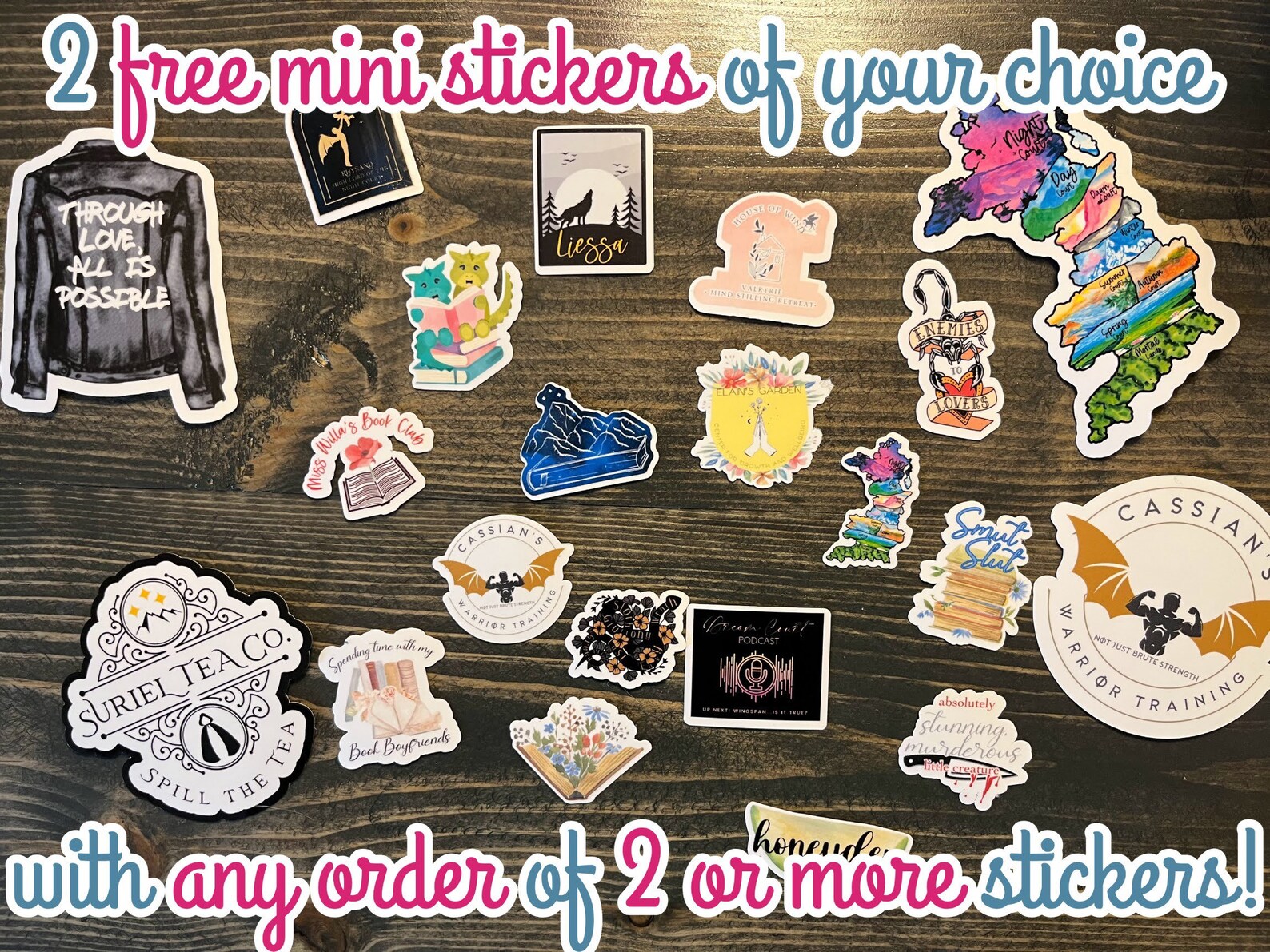 Bryaxis ACOTAR Sticker - Etsy