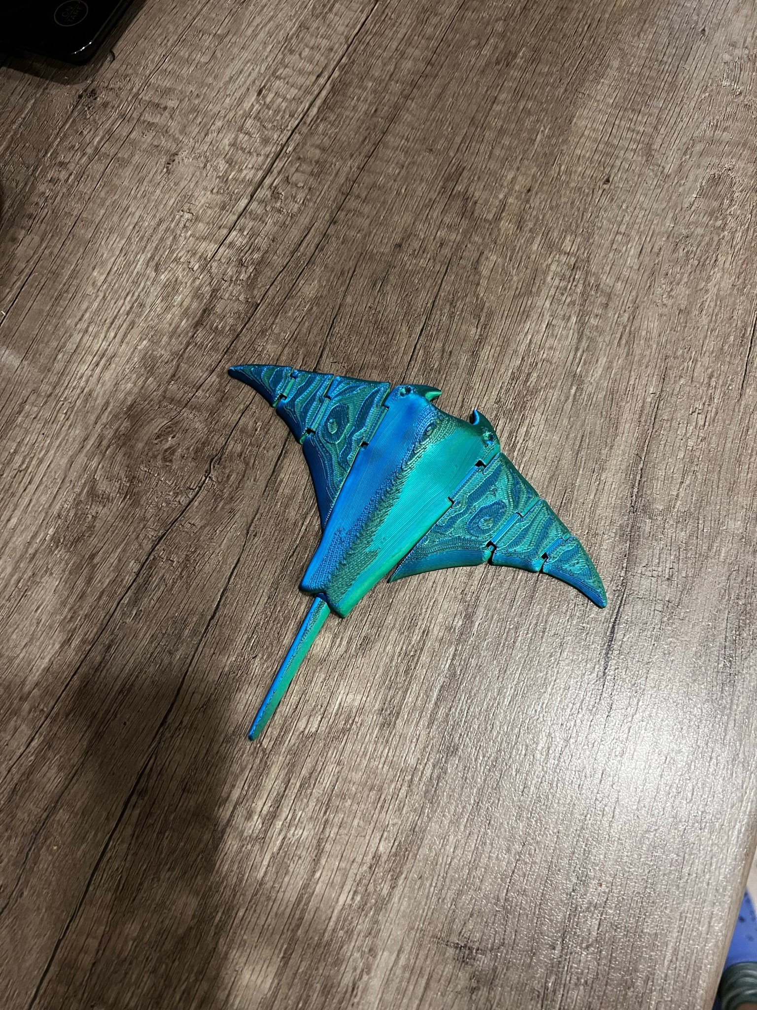 Articulated Manta Ray Toy Articulated Fish Sea Creature Sea Animal - Etsy