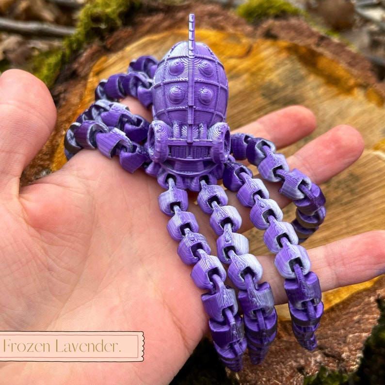 Articulated Octopus Adult Fidget Toy Desk Toy Wonderful Flexible Toys ...