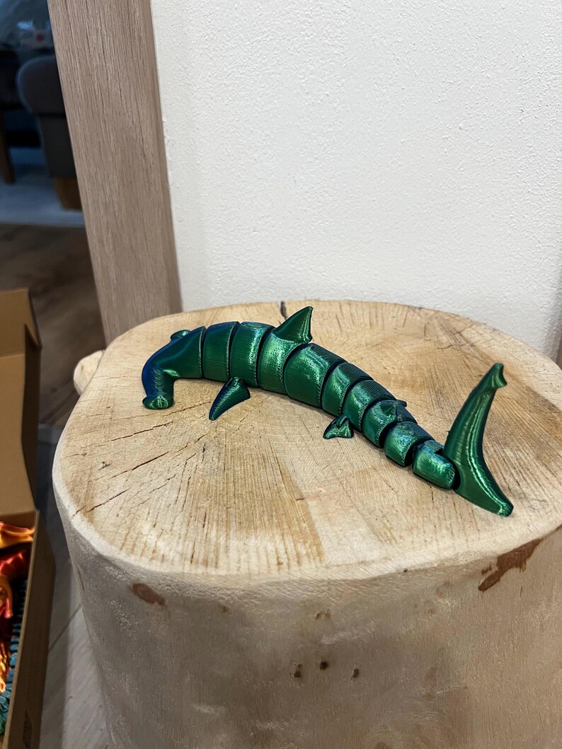 Flexi Hammerhead Shark - Etsy