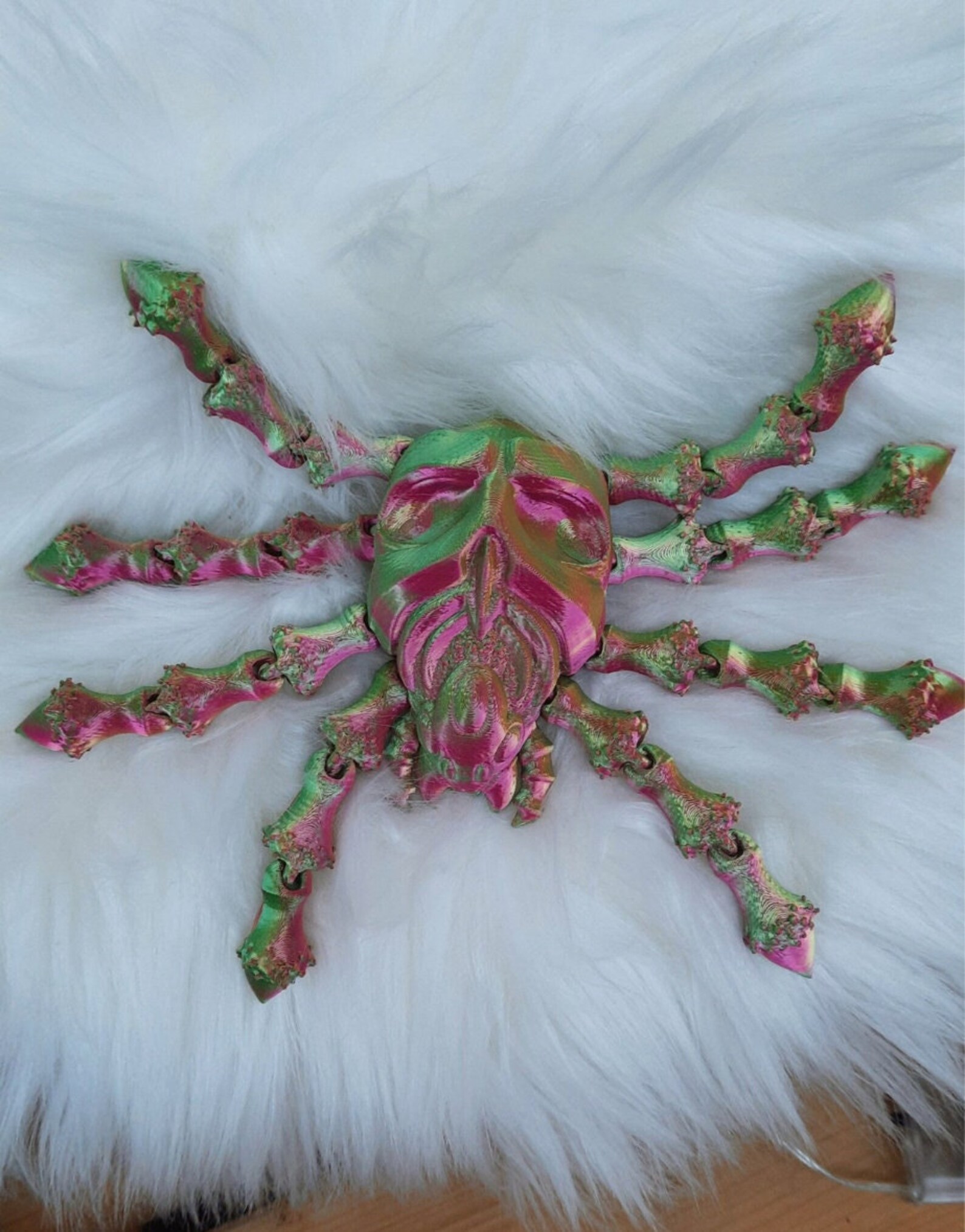 Spider Articulated Animal Mini Skull Anxiety Relief Calming Sensory ...