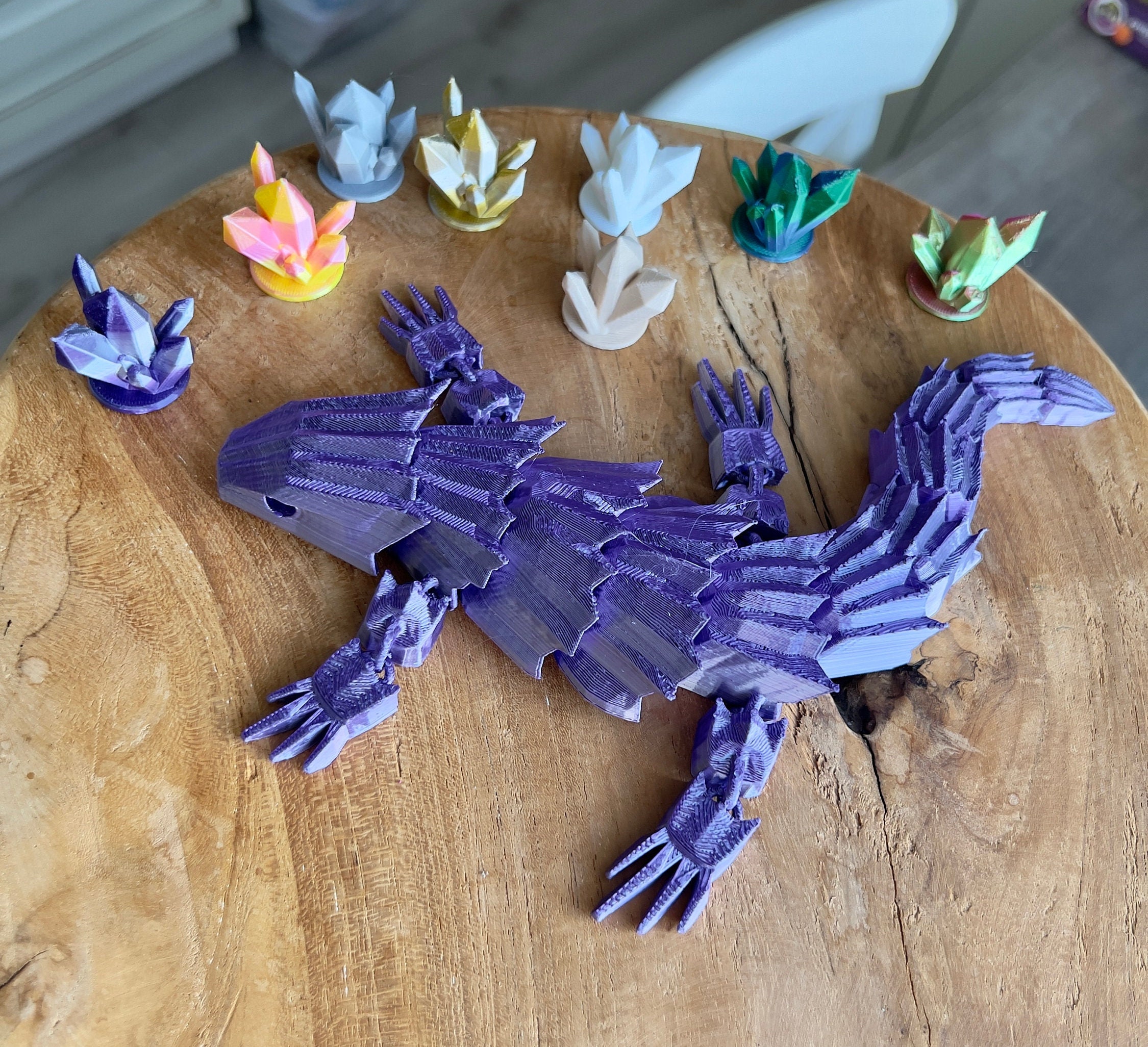 Articulated Armadillo Lizard Crystal Lizard Flexi Lizard Articulated ...