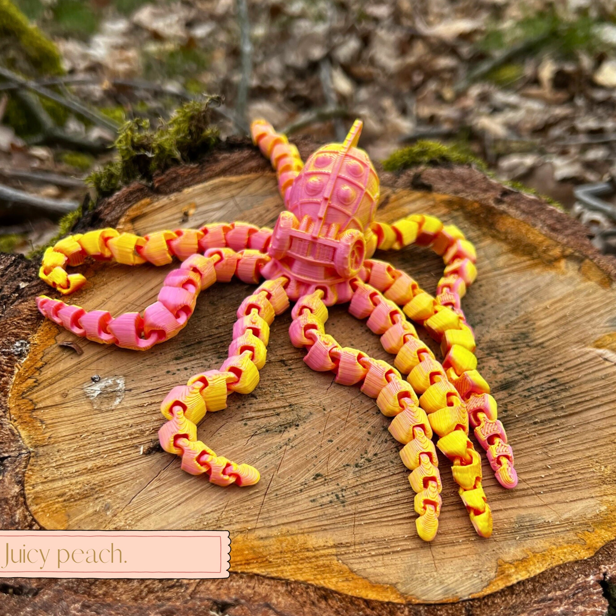 Articulated Octopus Adult Fidget Toy Desk Toy Wonderful Flexible Toys ...