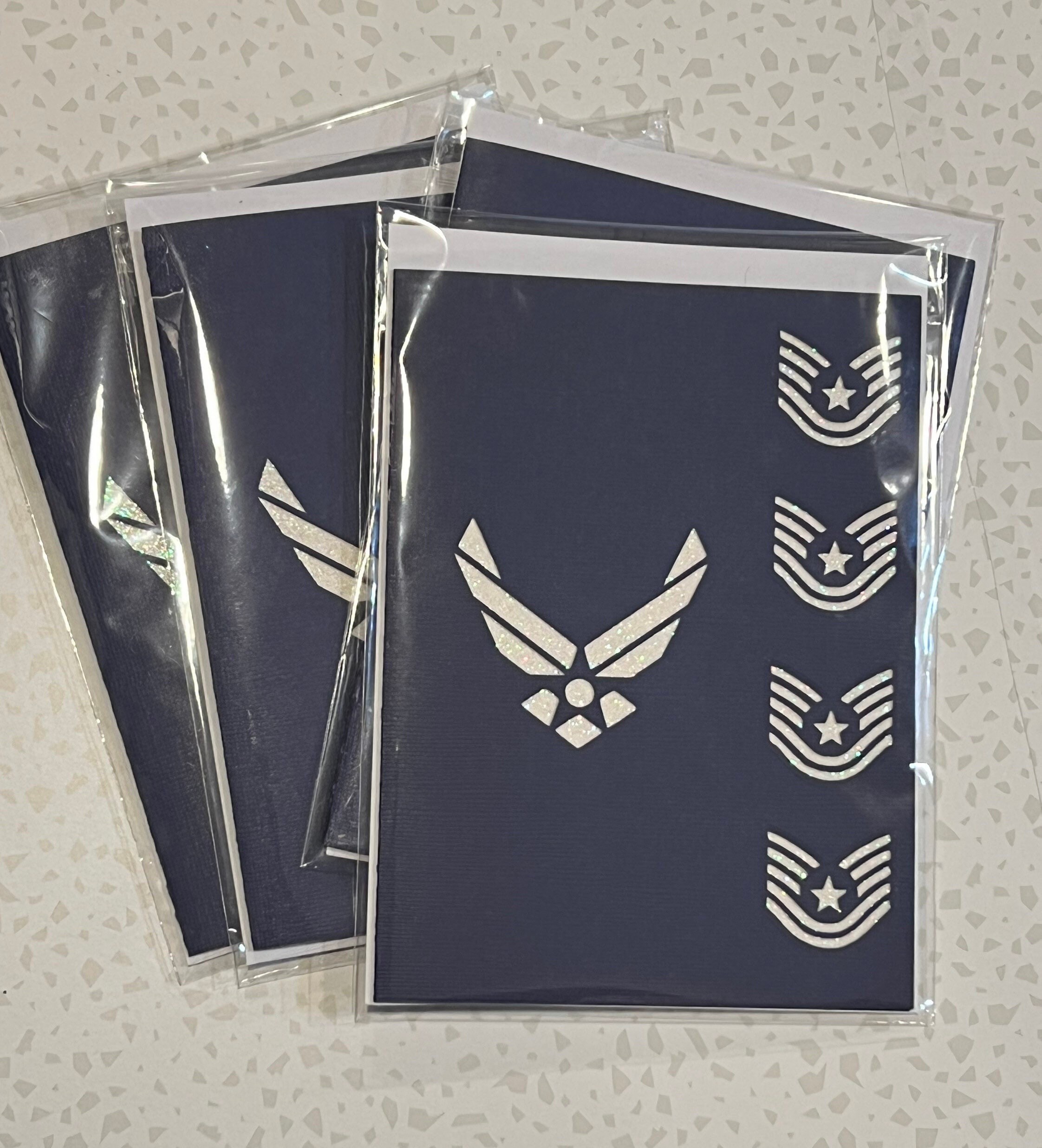 USAF Enlisted Greeting Card - Etsy