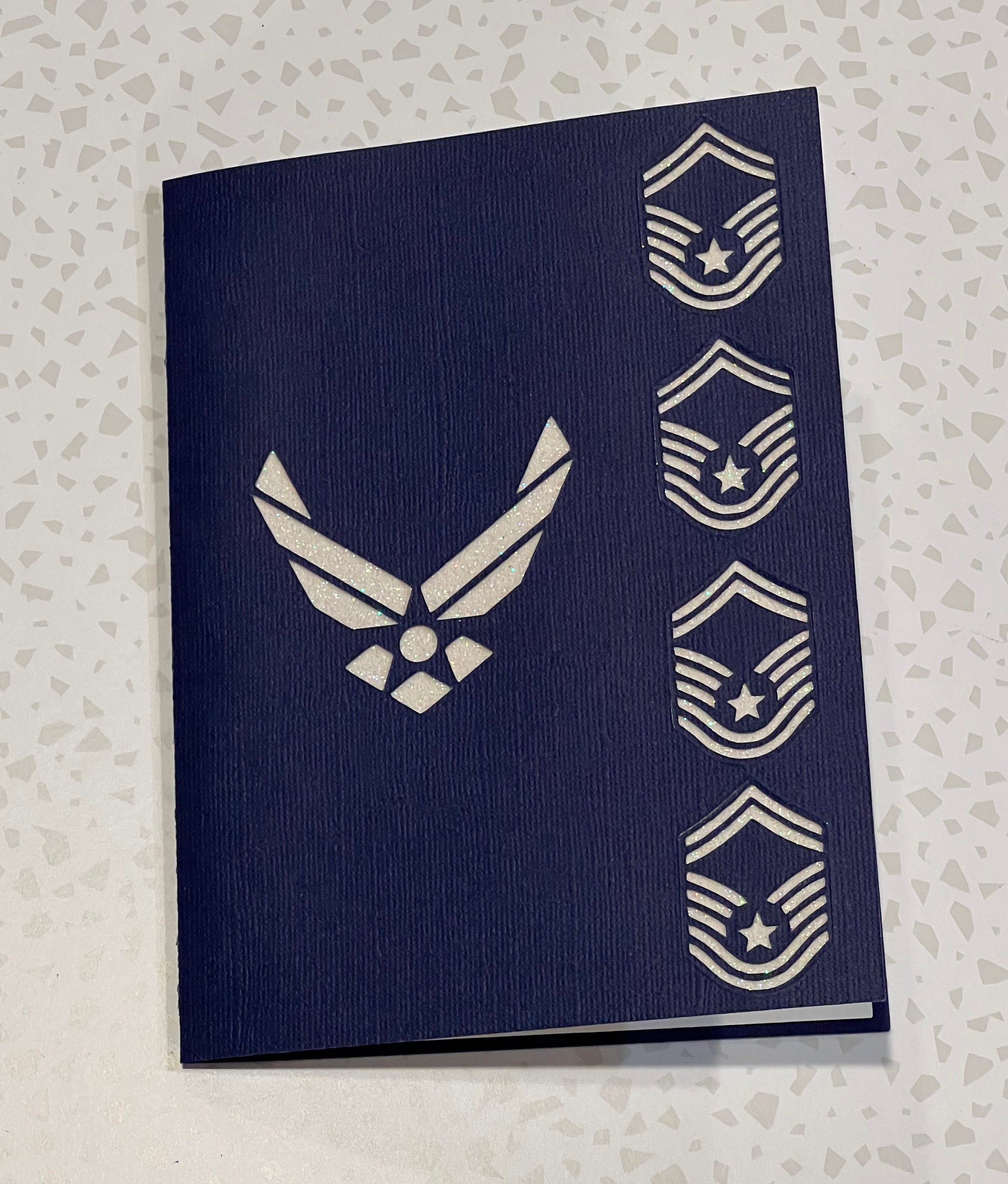 USAF Enlisted Greeting Card - Etsy