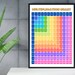 Multiplication Chart, Times Tables, Math Learning Poster, Montessori ...