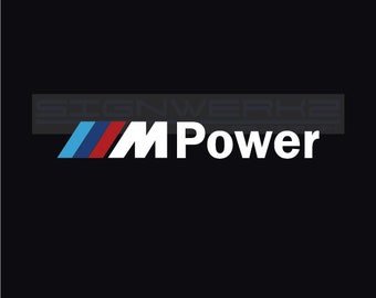 Bmw M Power Logo - Etsy