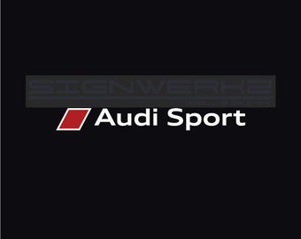 Audi Sport Decal - Etsy