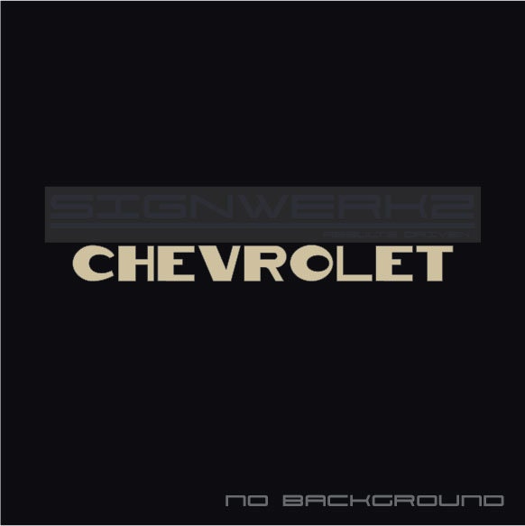 Old Chevrolet Logo Font