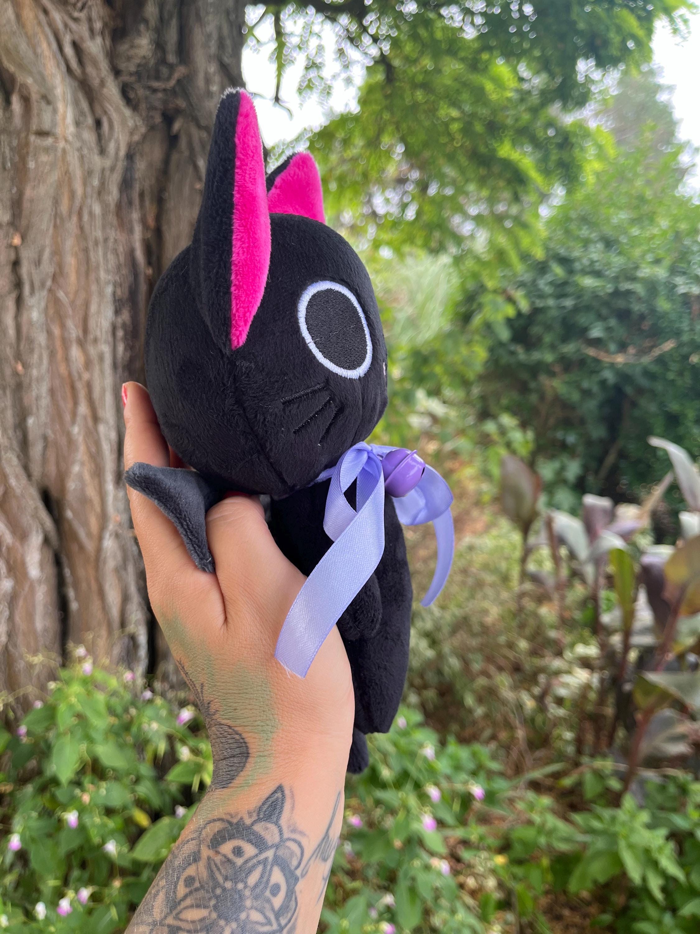 Vampire Cat Plush Fanart - Etsy