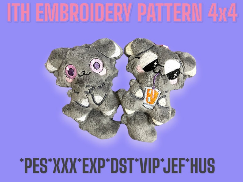 ITH Embroidery Pattern Fanart Poke Espuu Embroidery Patterns in Hoops ...