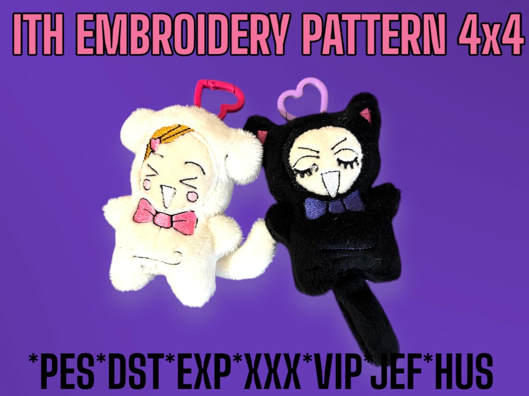 ITH Embroidery Pattern 4x4 Nan Dolls Fanart Embroidery Designs in Hoops ...