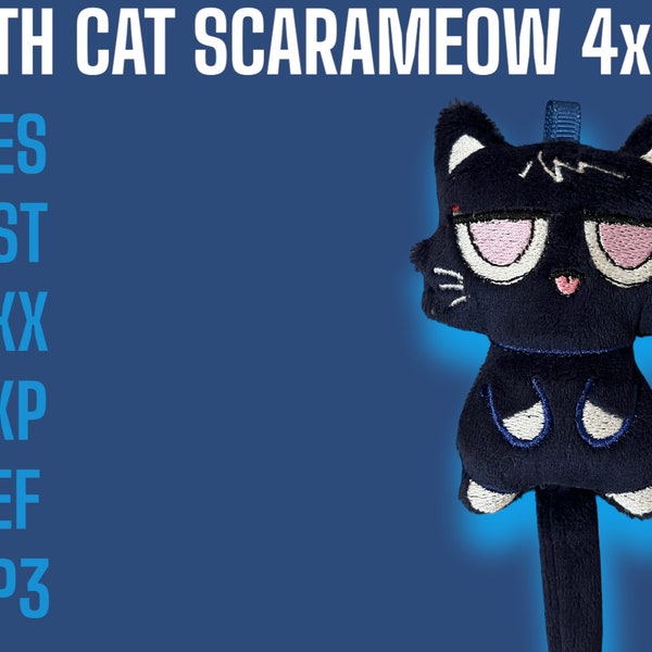 Scarameow Plush - Etsy