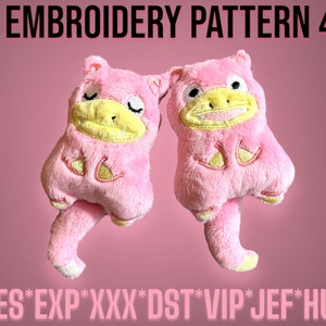 ITH Embroidery Pattern Fanart Poke Embroidery Patterns in 4x4 Hoops - Etsy